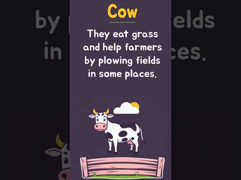 The Cow โ A Gentle and Useful Animal! ๐โ
| English Speaking Practice | #english #shortvideo