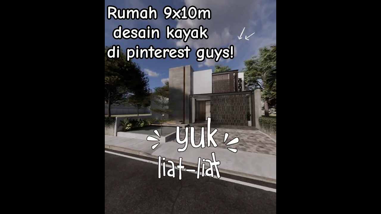 Terlalu keren!! Rumah 9x10m #interiordesign #bangunrumah #jasabangunrumah  #renovasirumah