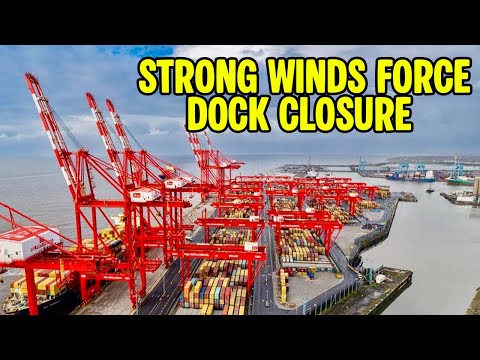 Strong Winds Force Docks To Close | Vlog 408