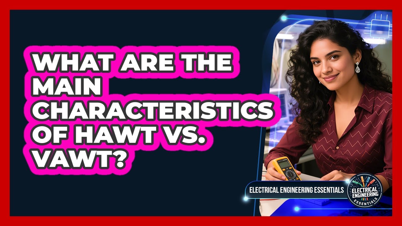 What Are the Main Characteristics of HAWT vs. VAWT?