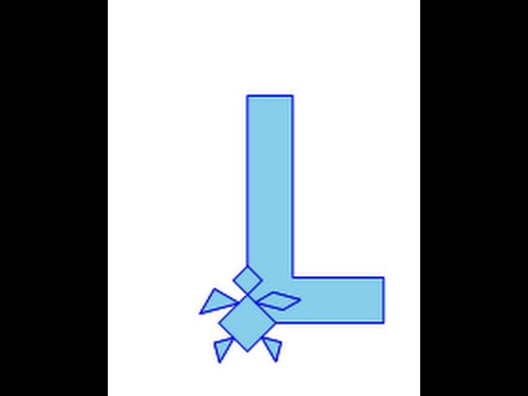 LibreLogo: L betűt rajzolunk | Programozik a gyerek