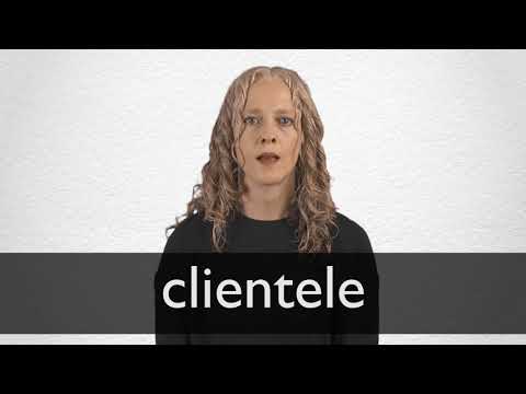 CLIENTELE definition and meaning | Collins English Dictionary