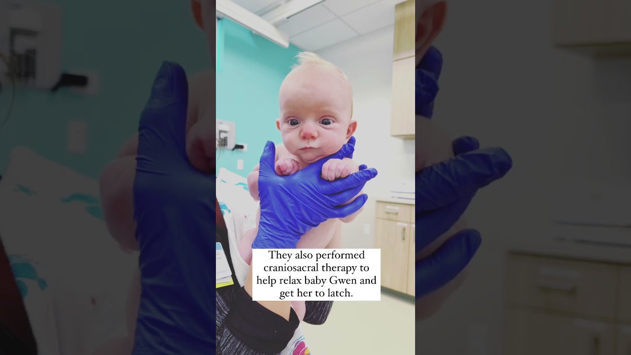 Baby Gwen and mom get breastfeeding support from lactation consultants at Dayton Children's!