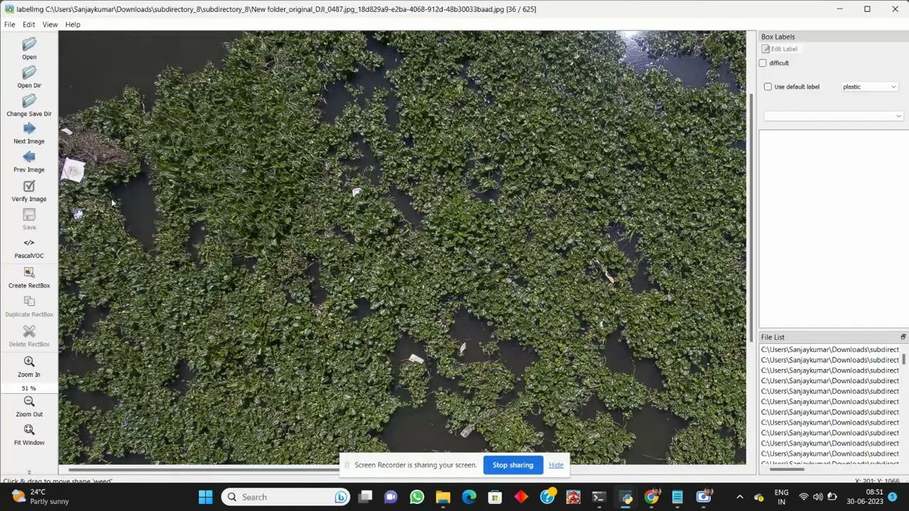 how to do bounding box in labelImg