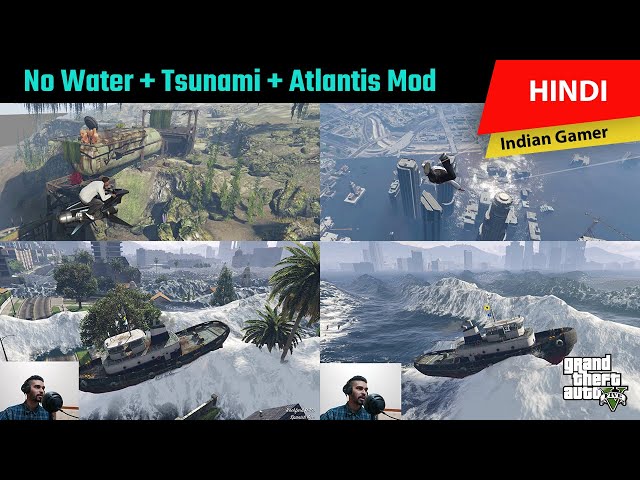 How to get tsunamis in GTA 5 using mods