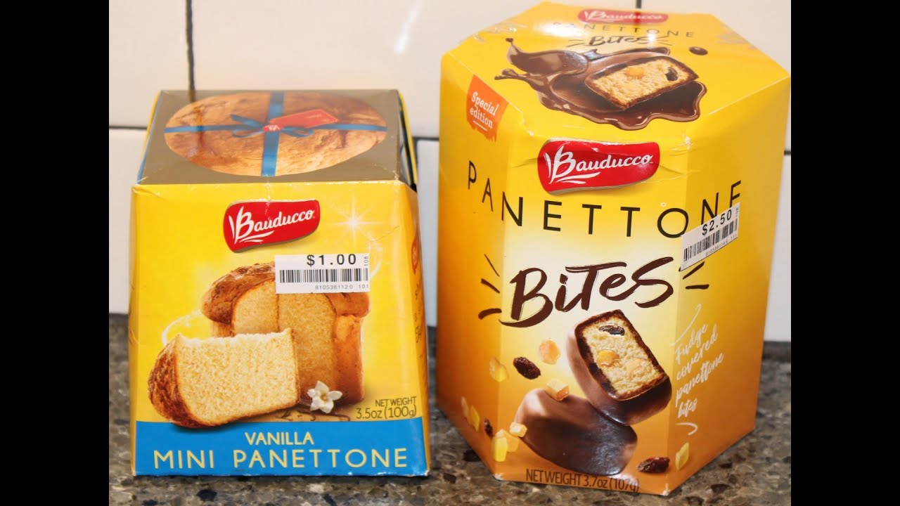 Bauducco Vanilla Mini Panettone & Panettone Bites Review