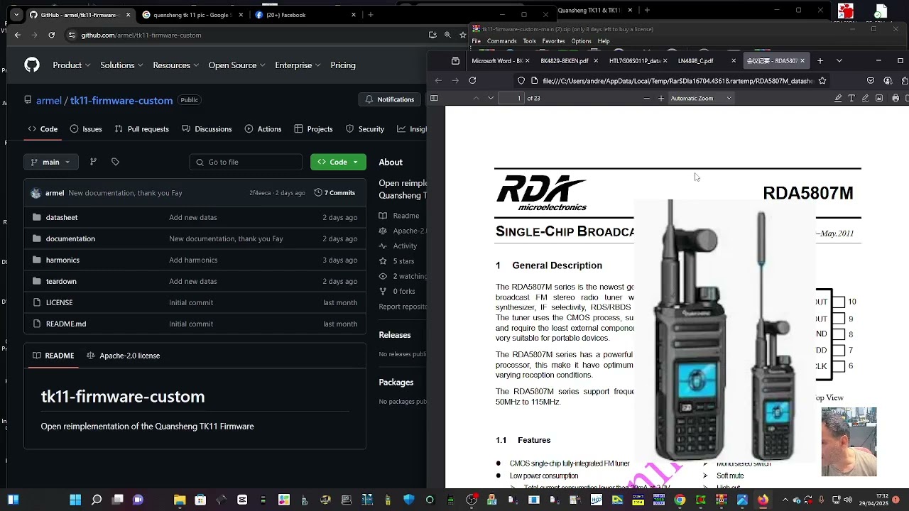 Custom Firmware - TK-11 Armel  GitHub  - Teardown /Info