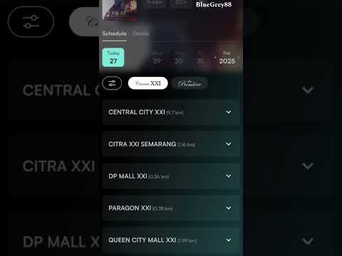 Cara beli tiket bioskop secara online di mtix xxi terbaru 2025 / video lgkp ada di link ya # shorts