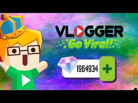 How to get free gems and views for Vlogger Go Viral!!!