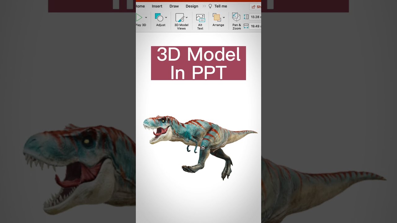 Animated 3D Model tutorial in PowerPoint: advanced ppt presentation animation