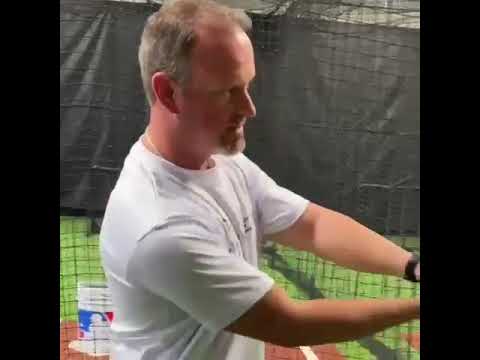 Baseball and softball swing trainers. Why you don't use a frisbee instead of a hitting disk.