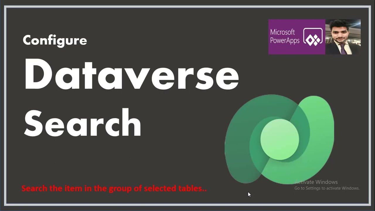 configure dataverse search