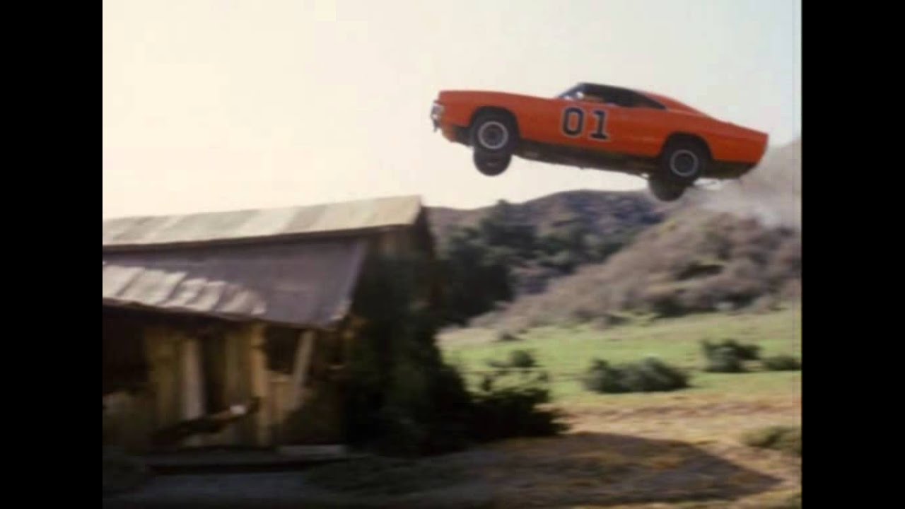Dukes of Hazzard-General Lee jump