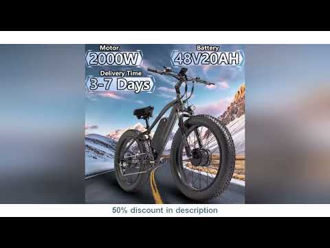 Latest Products You Must Know! Lankeleisi MG740PLUS 2000W Dual Motor 48V20AH Removable Battery F