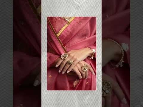 Lavanya Collection by Tribe Amrapali | Grace Woven in Gold & Silver