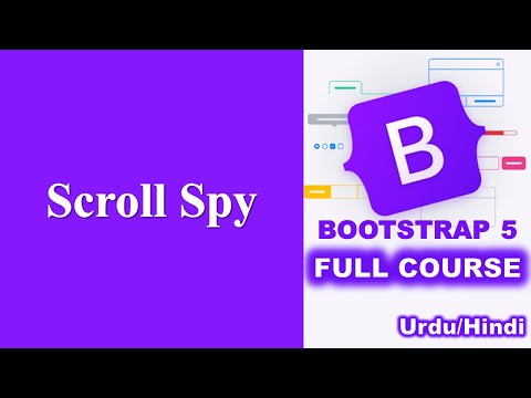 Learn Scroll Spy in Bootstrap | Bootstrap tutorial for Beginners - Mind Luster