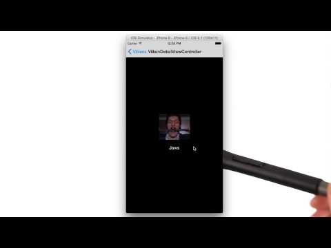 Learn Bond Villians Using Master Detail UIKit Fundamentals - Mind Luster