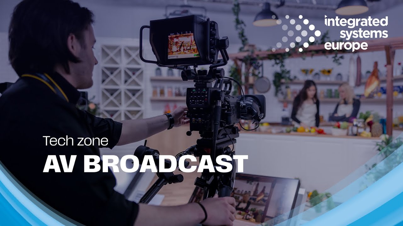 ISE 2025 AV Broadcast Technology Zone