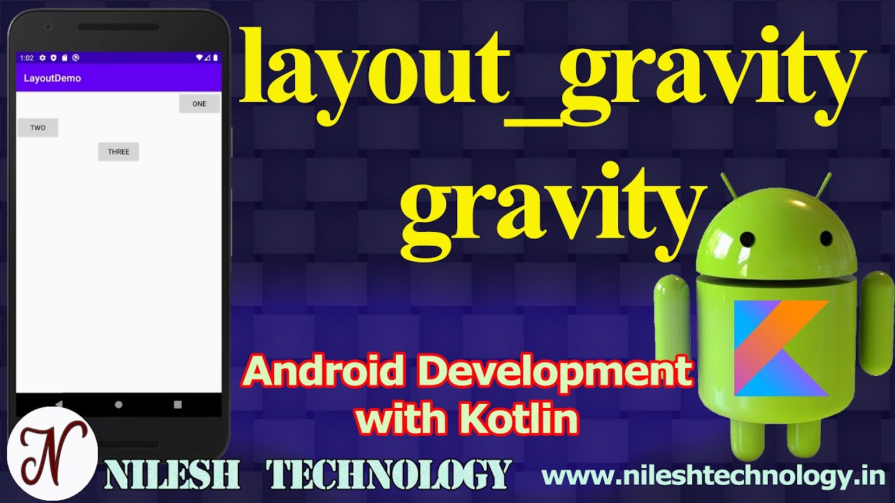 Android Gravity layout_gravity with Kotlin