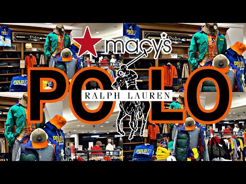 SHOPPING FOR POLO RALPH LAUREN AT MACYS | SHOP WITH ME‼️