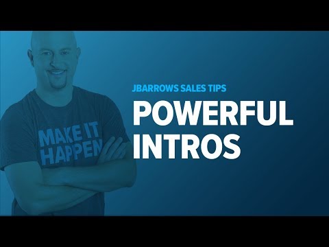 Cold Calling Tips - Starting with Powerful Introductions