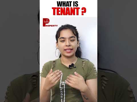 š¤Tenant meaning?-Explained in hindi #shorts #tenants #realestate #realestateagent #tenant #property