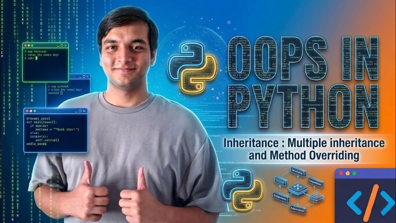 Python OOP Full Course |Chapter4.2 : Inheritance | Object Oriented Programming in Python
