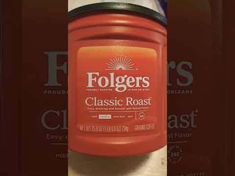Folgers classic roast coffee reviewed!