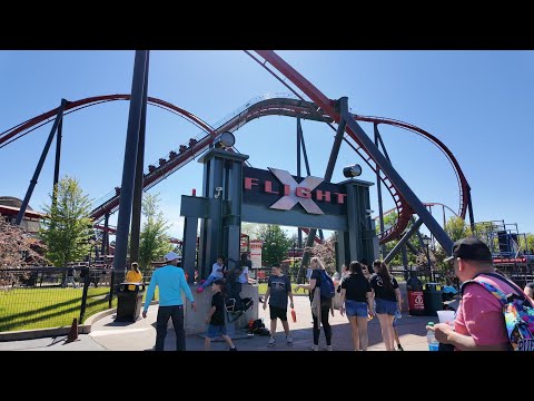 Six Flags Great America in Gurnee Illinois