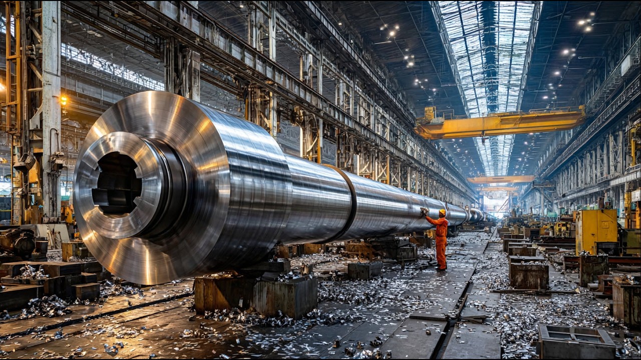 The World’s Largest CNC Machines and Forging Lathes – Precision Engineering at Industrial Scale