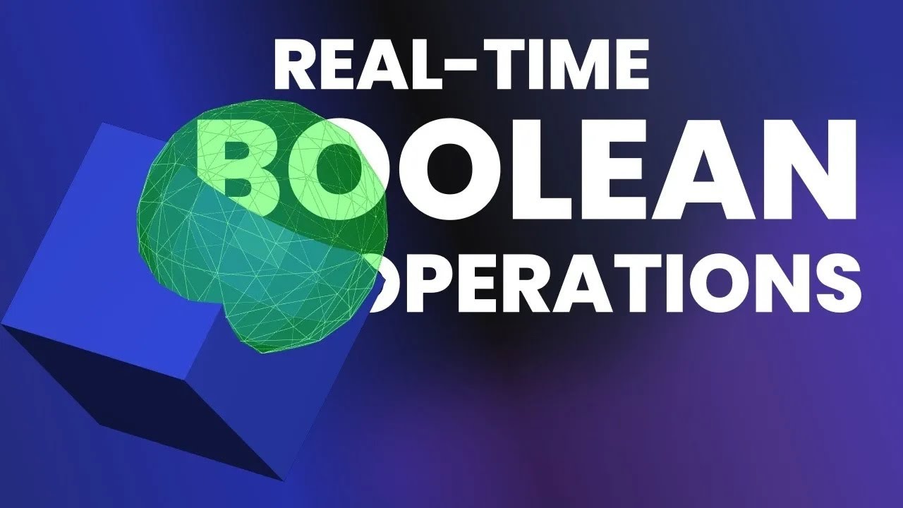 Real-time 3D Boolean Operations using MeshLib SDK