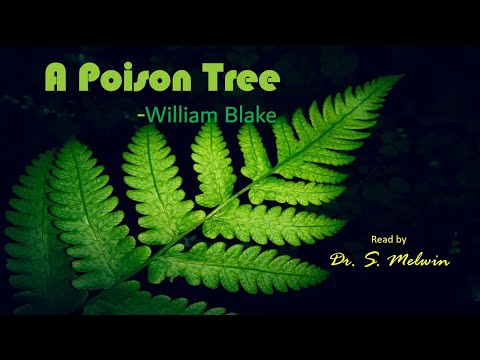 "ANGER is DANGEROUS, SUPRESSING it is even more DANGEROUS"/ "A Poison Tree" by William Blake/ Melwin