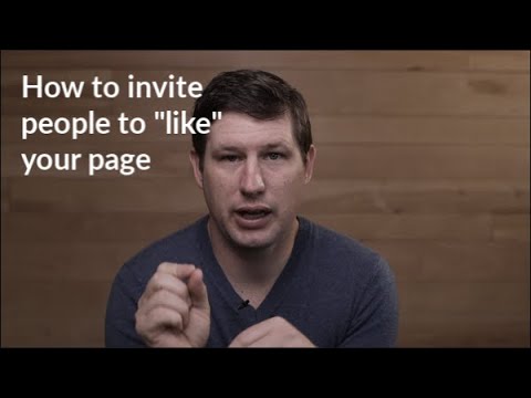 How to invite people to like your Facebook page from a post - This will grow your page!