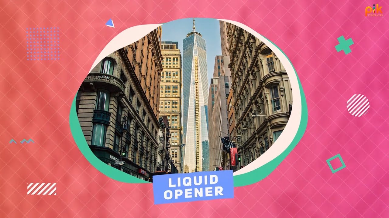 Liquid Opener - Free After Effect Template