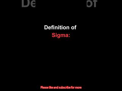Definition and meaning of Sigma #sigma #sigmaboy #learnenglish #meaning #dictionary #sigmamale