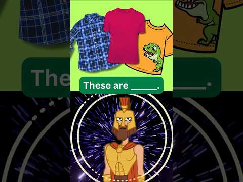 Can You Name These Clothing Items? Learn English Vocabulary
