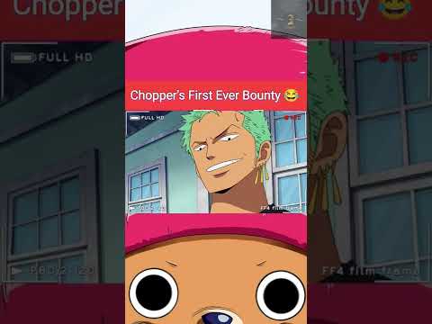 Chopper's Bounty ๐| #shorts #onepiece #anime