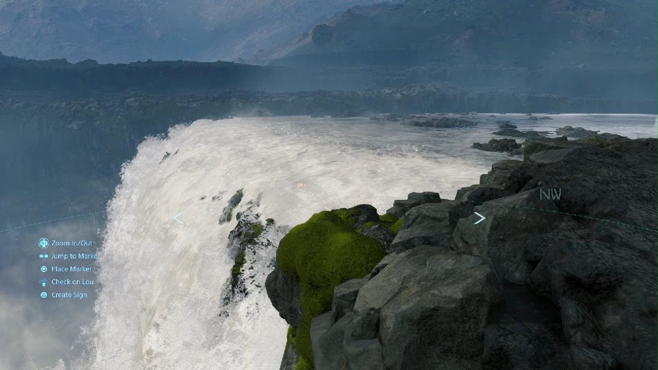 Death Stranding | VFX Reference | Waterfall 01