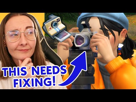 Photography in the sims 4 NEEDS these updates