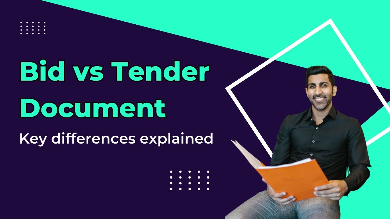 Bid Document vs Tender Document | Key Differences Explained