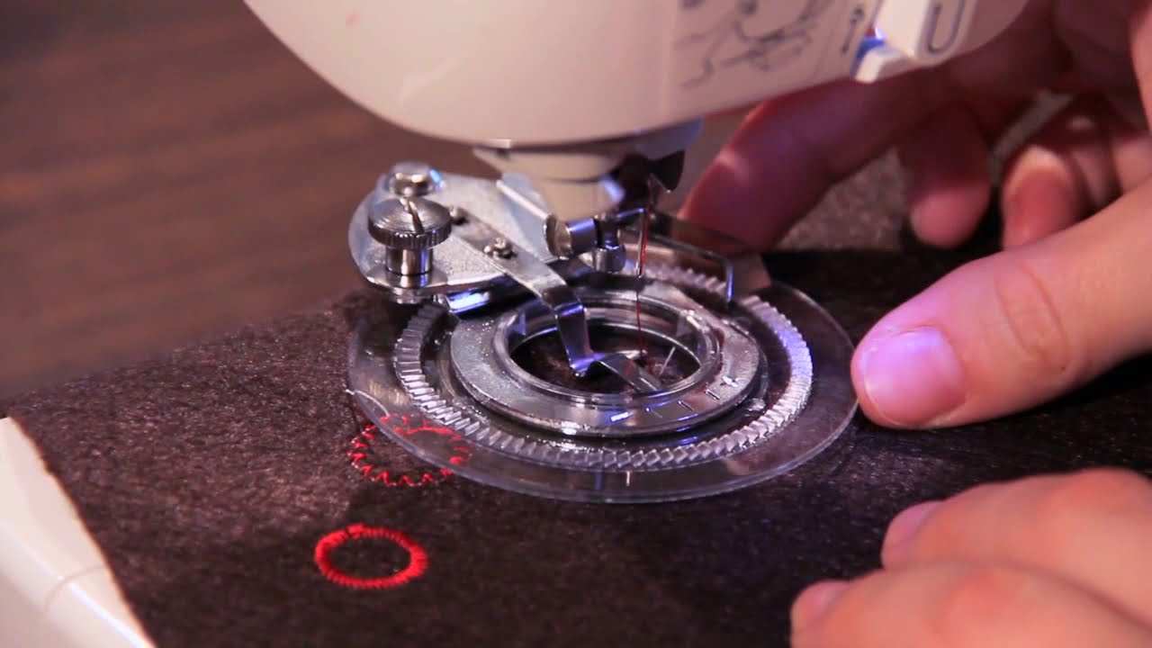 How To Use The Flower Stitch Foot