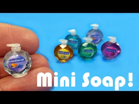 Rainbow Tinkle's World: DIY Miniature Softsoap Inspired Soap Dispensers ...