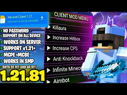 MCPE Apollon Client (32/64bits) | Hack Client | Mod Menu 1.21.81