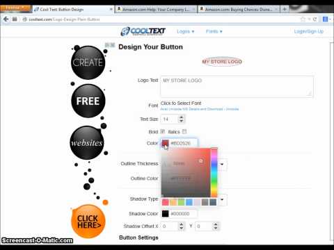 Create Amazon FBA Store Seller Logo! - Easiest Way
