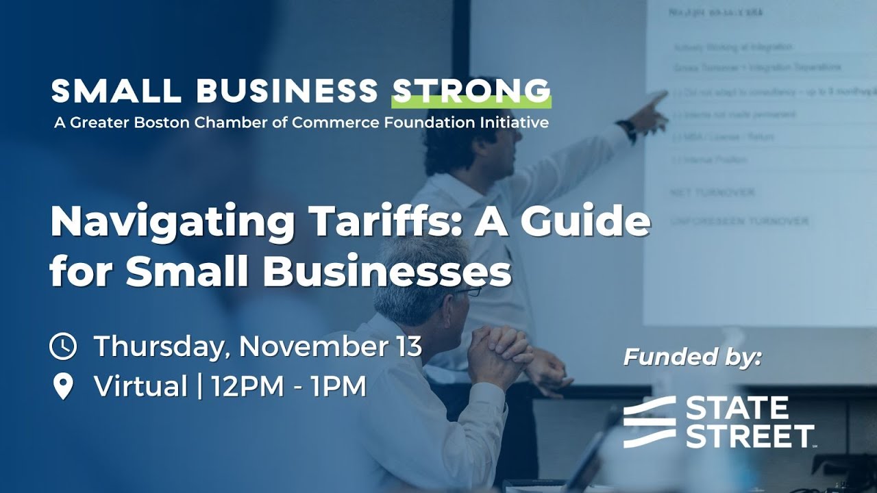 Small Business Strong | Navigating Tariffs: A Guide for Small Businesses
