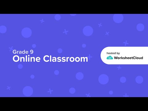 Grade  9 - English - Short Story / WorksheetCloud Video Lesson