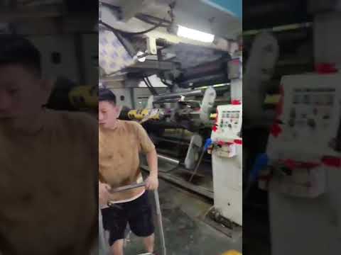Beiren brand 1050mm 10 color gravure printing machine--7 motor--Max.speed 180m/min--Turn bar