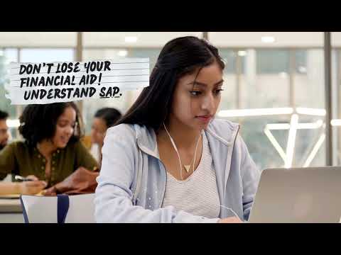 Don't Lose Your Financial Aid! Understand SAP.
