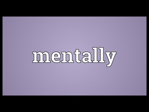 Mentally Meaning