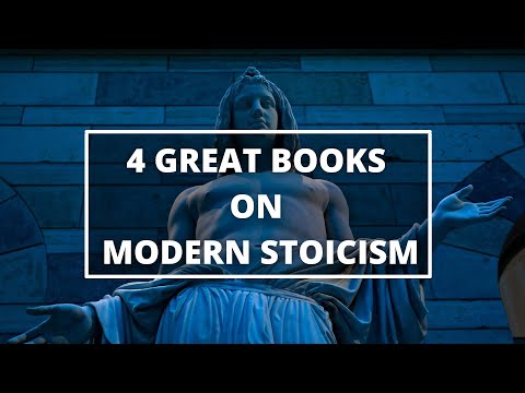 4 GREAT BOOKS ON MODERN STOICISM (Massimo Pigliucci, Ryan Holiday, Donald Robertson & Irvine)